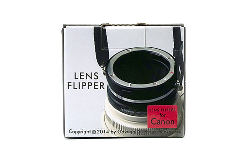 The Lens Flipper for Canon mount lenses