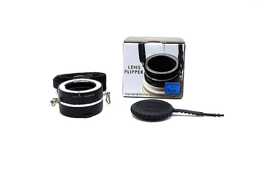 The Lens Flipper for Micro 4/3 mount lenses