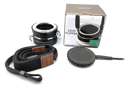 The Lens Flipper for Fuji X mount lenses